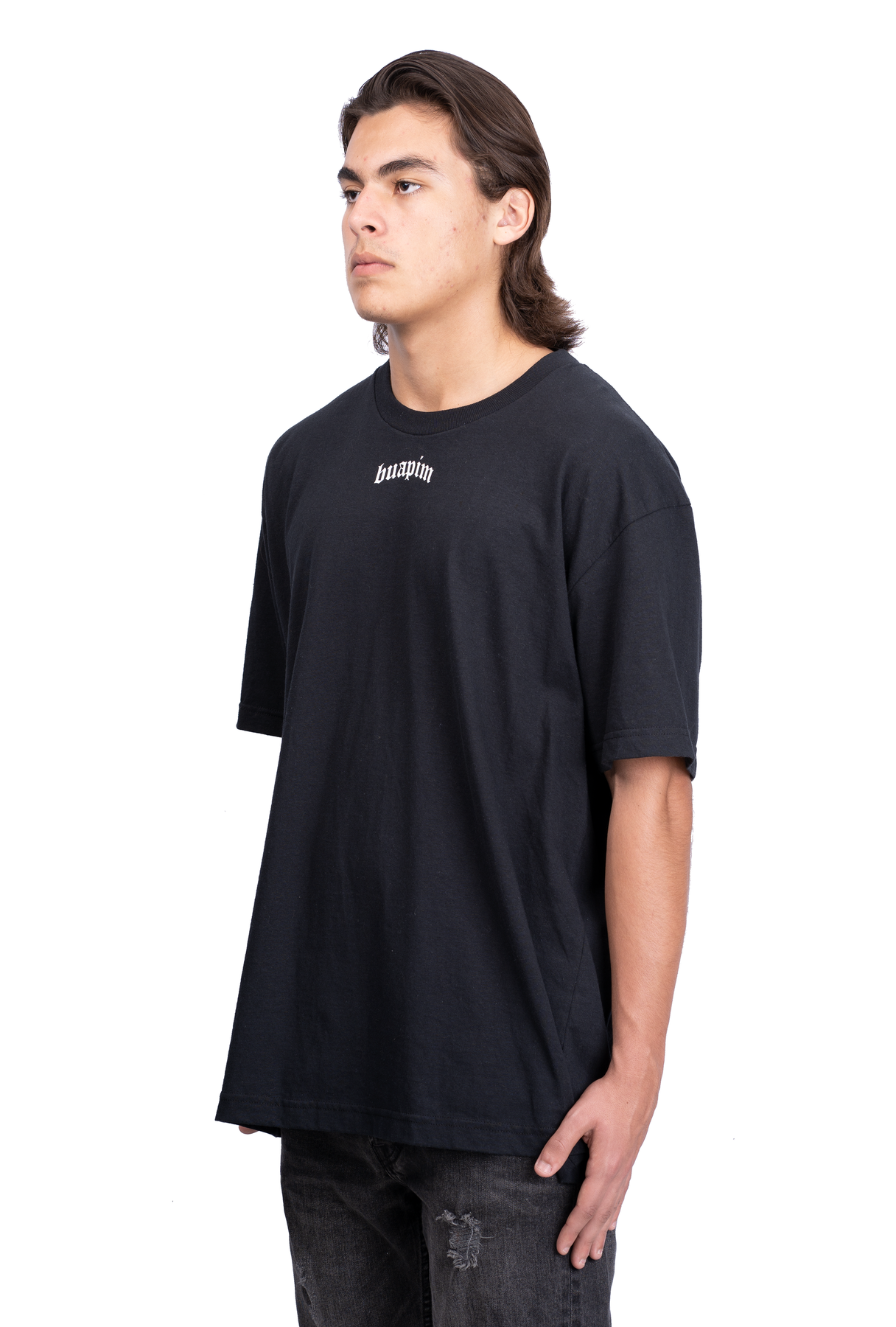 BUAPIM | CONCAVE BOXY T-SHIRT BLACK – Buapim Official Shop