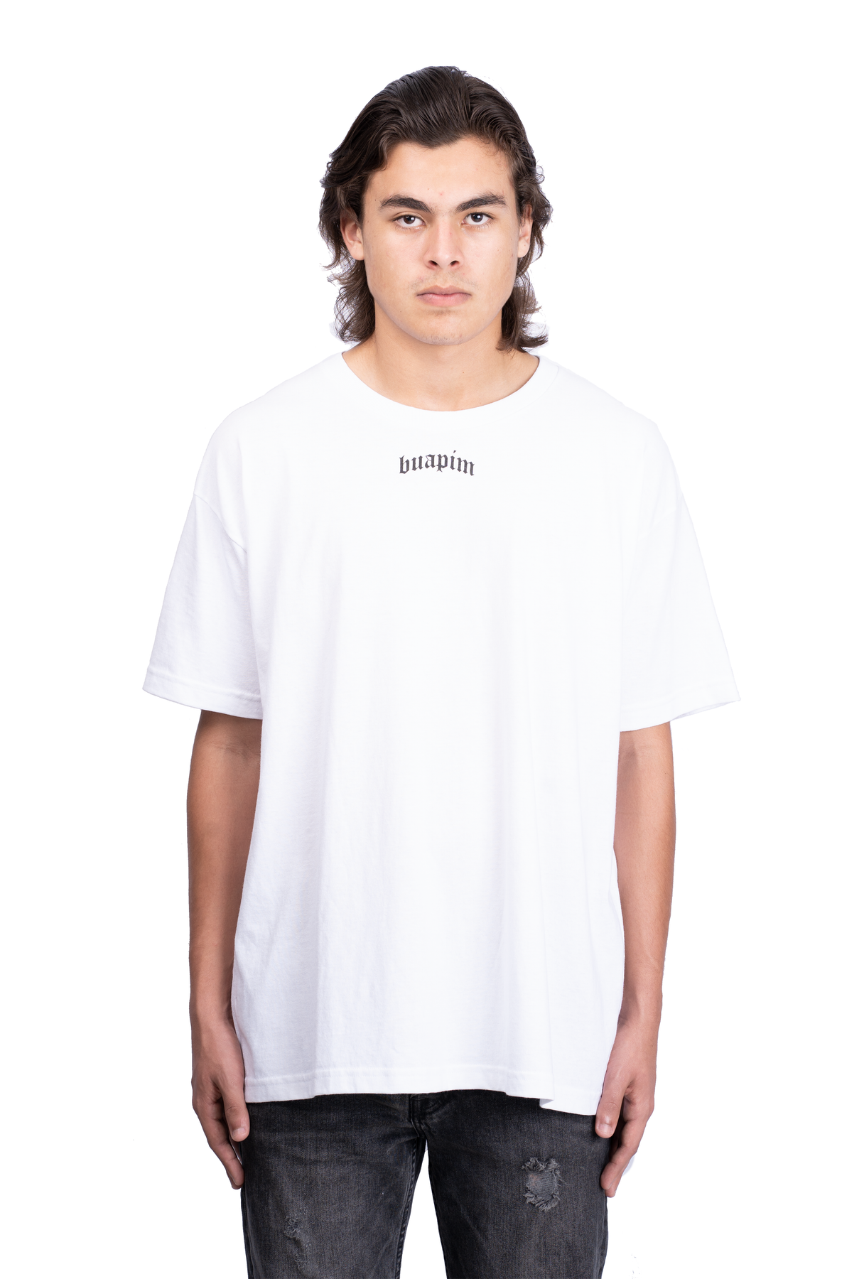 BUAPIM | CONCAVE BOXY T-SHIRT WHITE – Buapim Official Shop